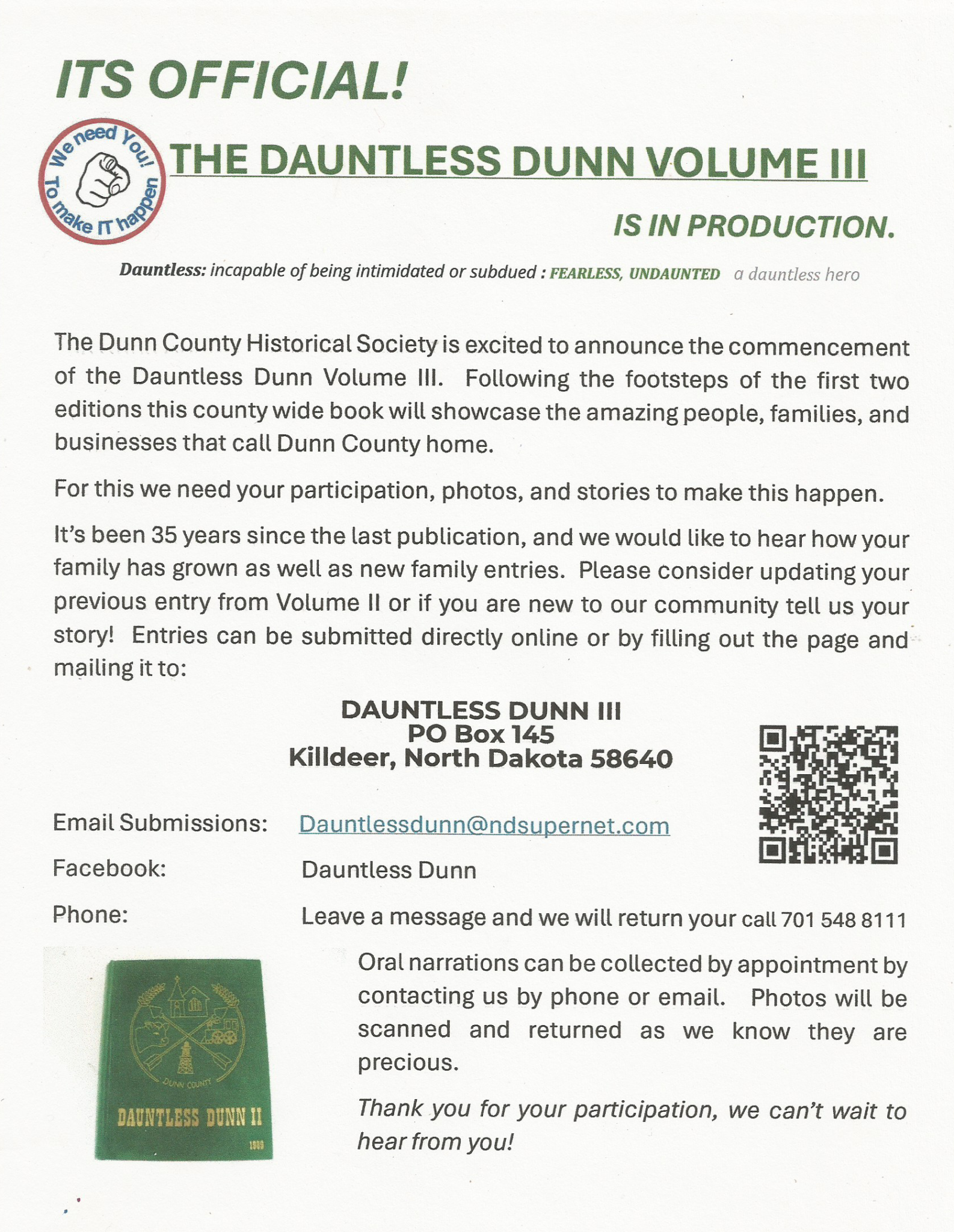Dauntless Dunn III - Dunn County Historical Society and Museum | Dunn ...